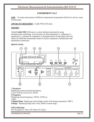 Emi lab manual_vthsem_ece | PDF