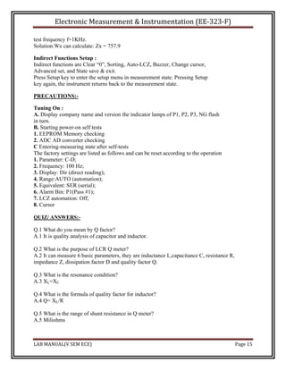 Emi lab manual_vthsem_ece | PDF