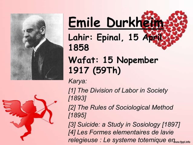 Emile durkheim | PPTX