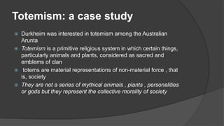 Emile Durkheim, Sociologist ppt | PPTX