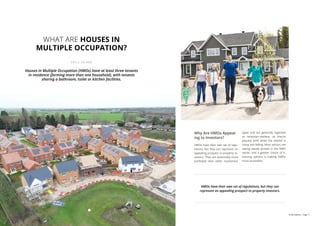 What Are Houses in Multiple Occupation? | PDF