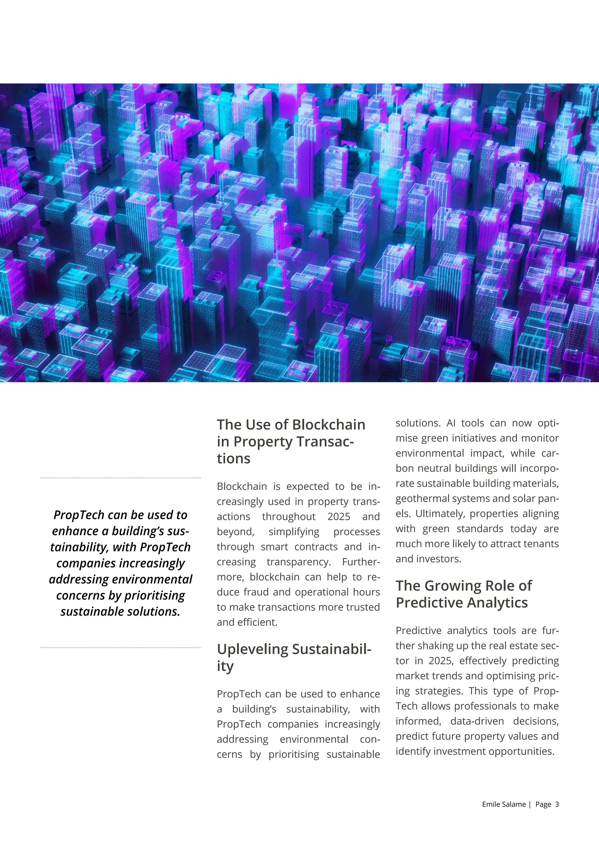 Exciting PropTech Trends for 2025 | PDF