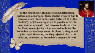 Emilia D.6C Christopher Columbus for eTwinning project | PPT