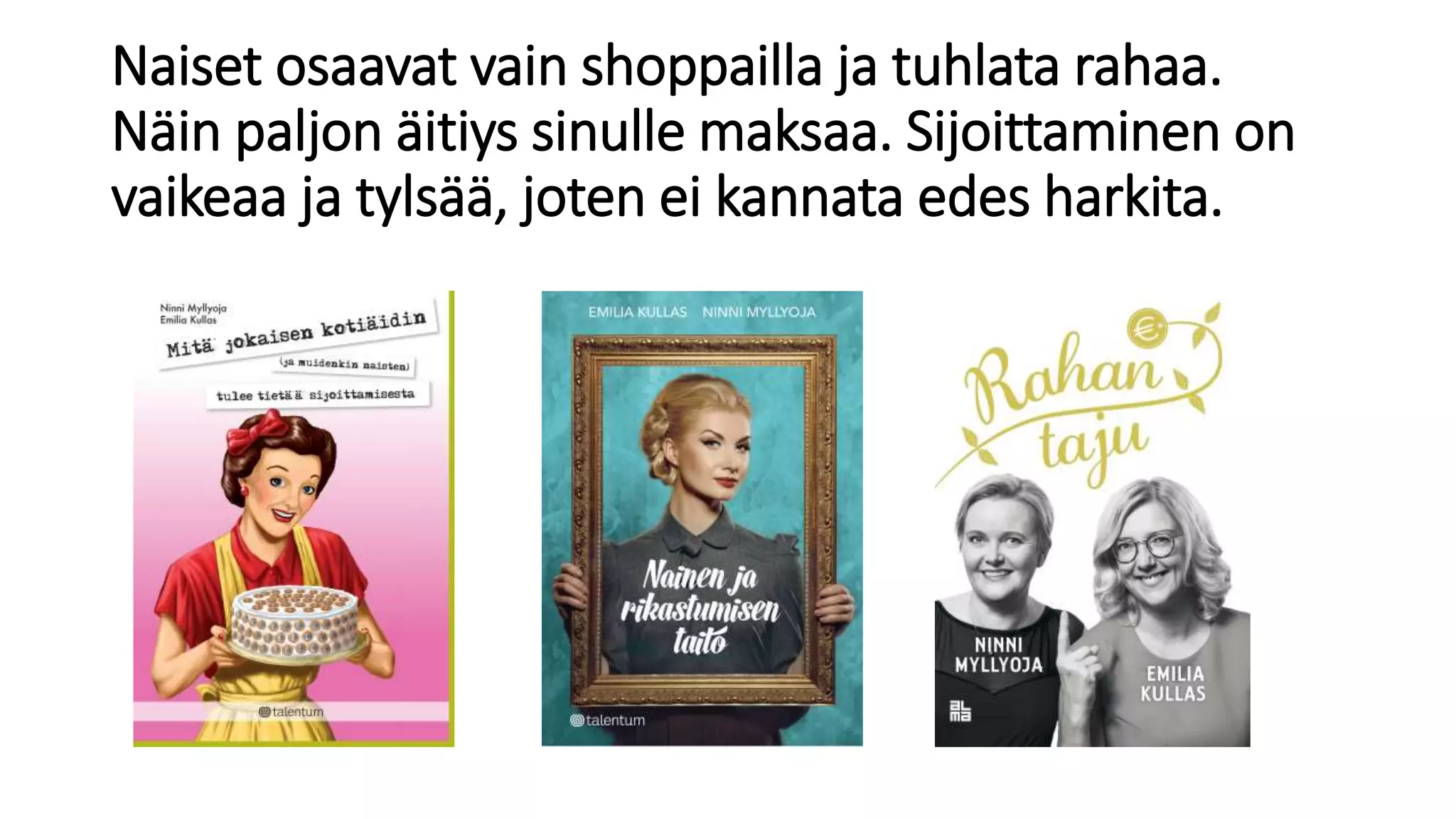 Emilia Kullas, EVA - Miten lottokansa oppi vaurastumaan | PPTX