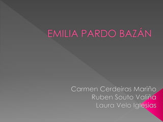 Emilia pardo bazán | PPT