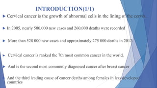 Cervical cancer | PPTX