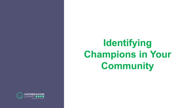 Building Your Champion Network | PPT