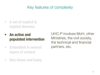 A realist approach to studying the UHC-Partnership | PPT