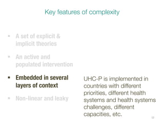 A realist approach to studying the UHC-Partnership | PDF