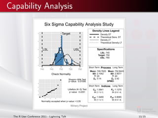 Six Sigma is Possible with R | PPT