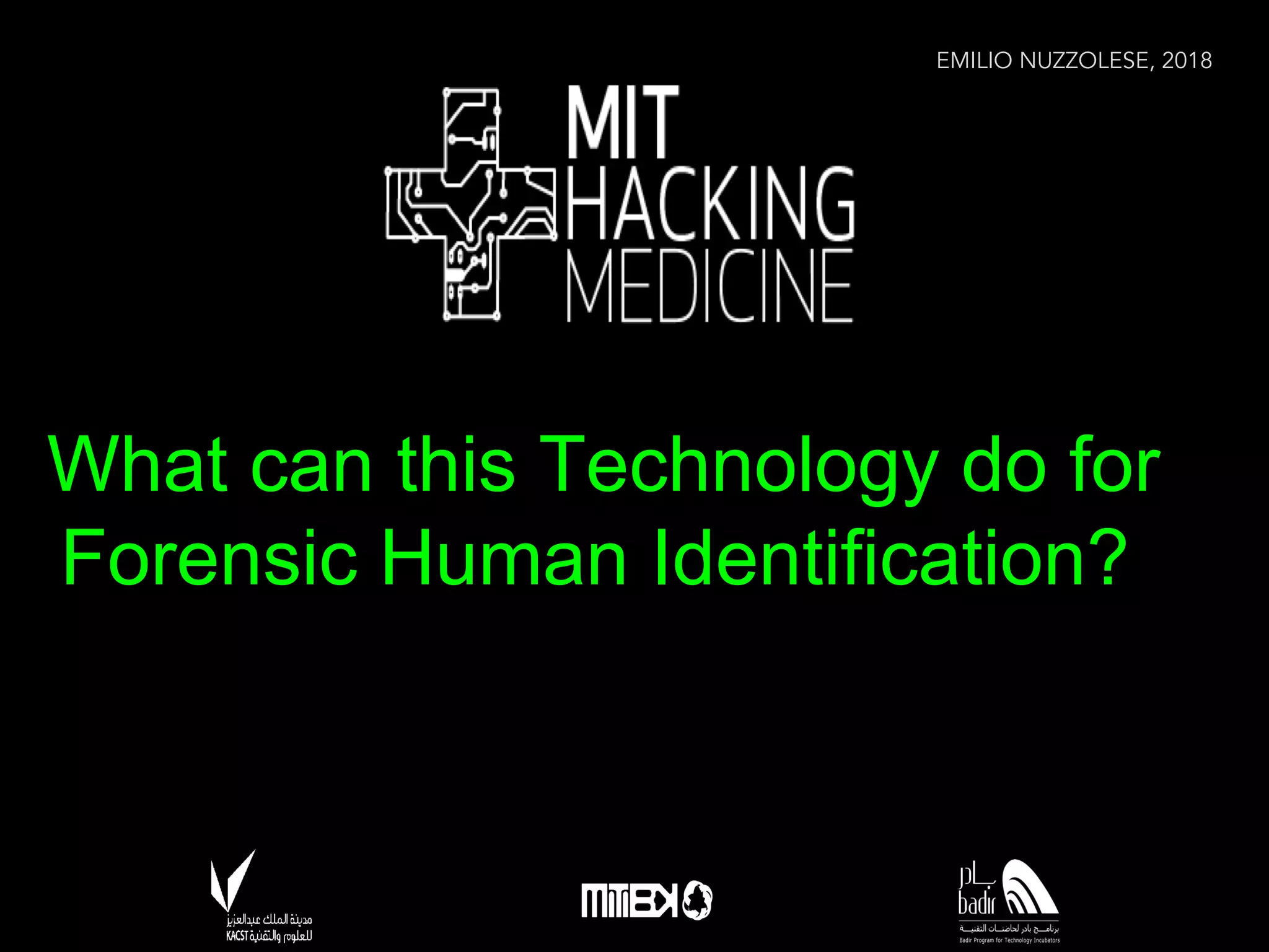 Forensic Dental Identification and Blockchain Technology: hypothesis ...