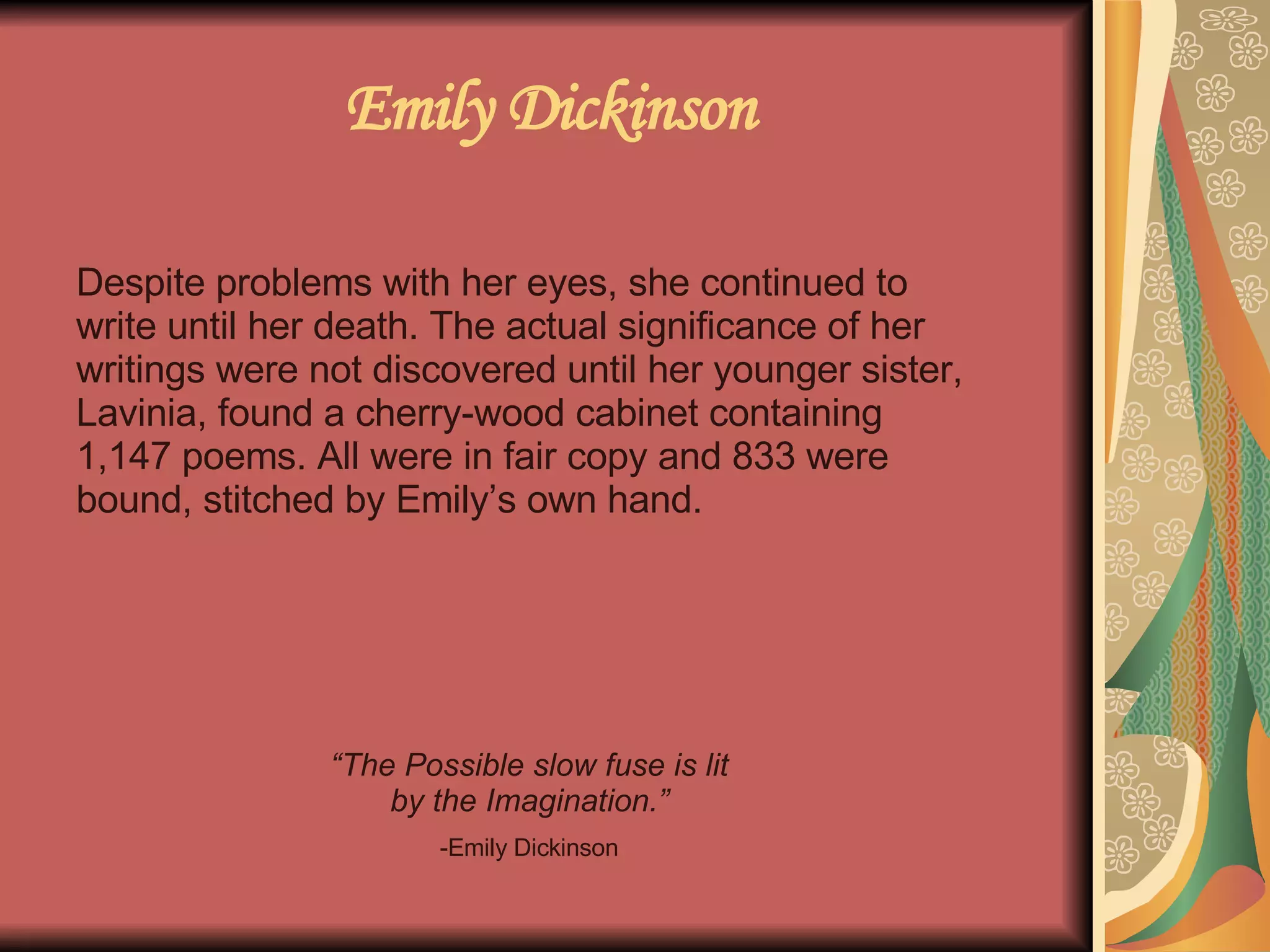 Emily Dickinson | PPT