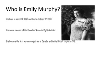 Emily Murphy2 | PPT