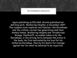 Emily brontë | PPTX