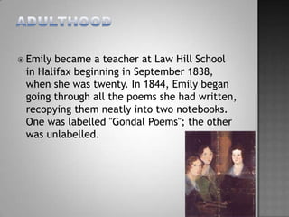 Emily Bronte | PPTX