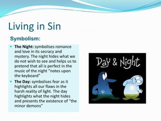 Adrienne Rich Living in Sin | PPTX | Poetry | Books and Literature