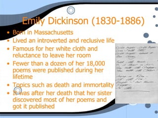 Emily D. | PPT