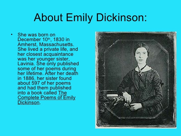 Emily Dickinson