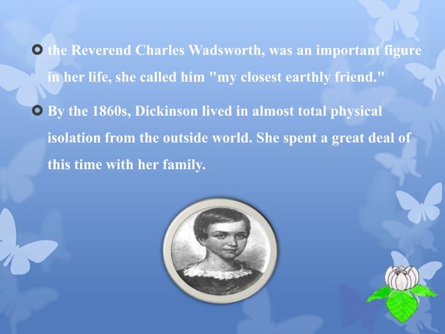 Emily dickinson | PPTX | Poetry | Books and Literature