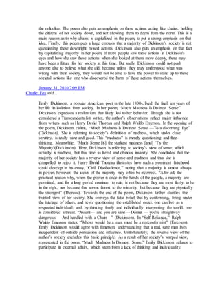 Emily dickinson | DOCX