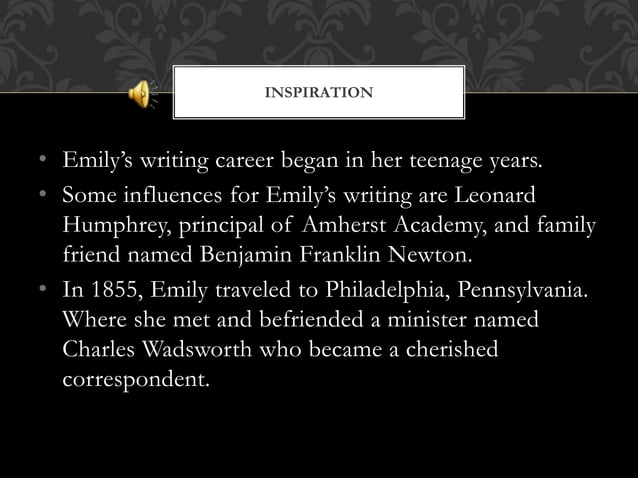 Emily Dickinson | PPT