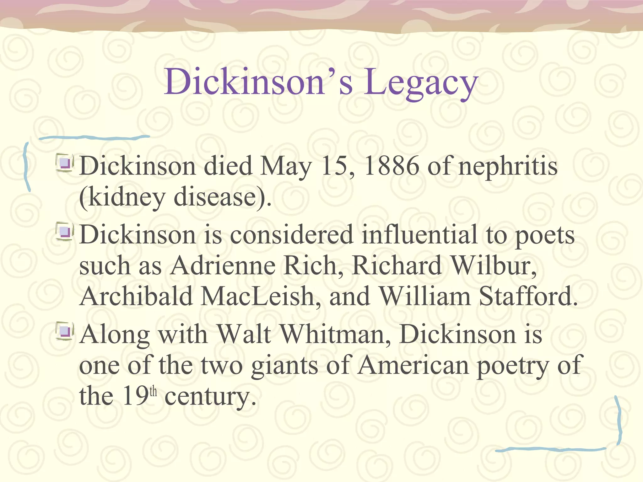 Emily dickinson | PPT