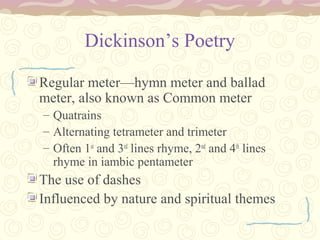 Emily dickinson | PPT