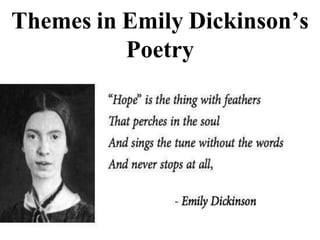 Emily dickinson | PPT