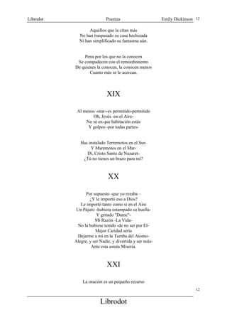 Emily dickinson poemario | PDF
