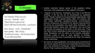 EMILY DICKINSON_I'm Nobody_Who are you_STYLISTIC ANALYSIS.pptx