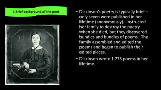 EMILY DICKINSON_I'm Nobody_Who are you_STYLISTIC ANALYSIS.pptx