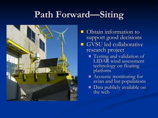 Offshore Wind: Balancing efficiency and accountability | PPT | Power ...