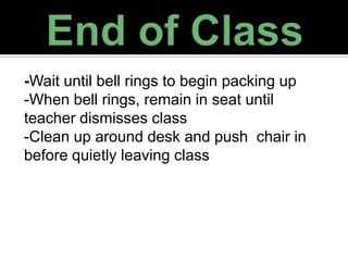 Emily Harris' Classroom Management Plan | PPTX