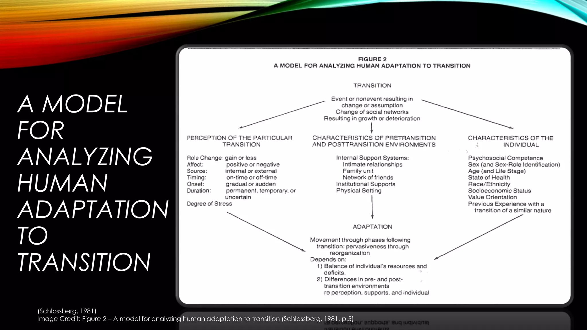 Schlossberg's Transition Theory | PDF
