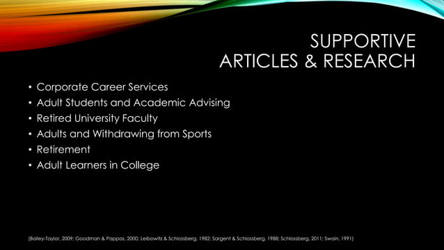 Schlossberg's Transition Theory | PDF | Adult Education | Education