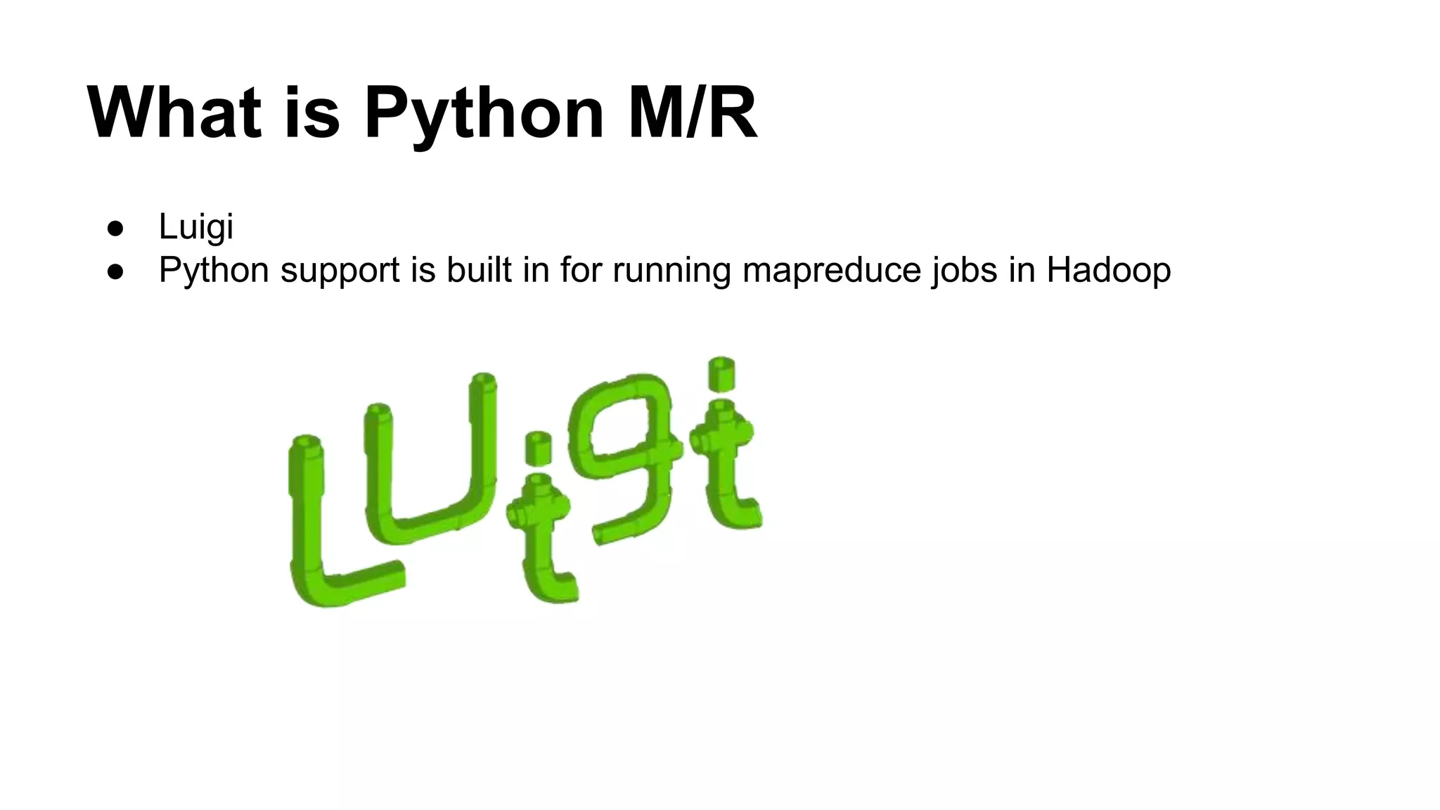 Python Map Reduce vs Scalding | PPT
