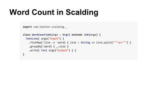Python Map Reduce vs Scalding | PPT