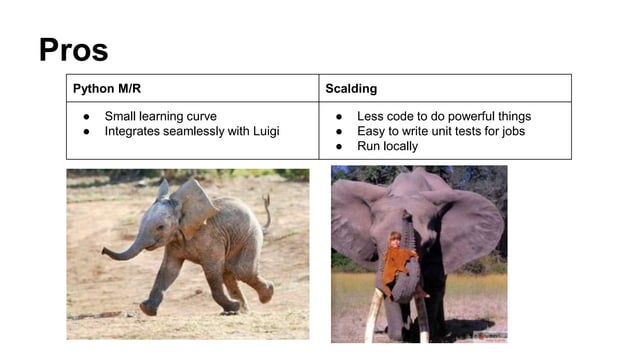 Python Map Reduce vs Scalding | PPT