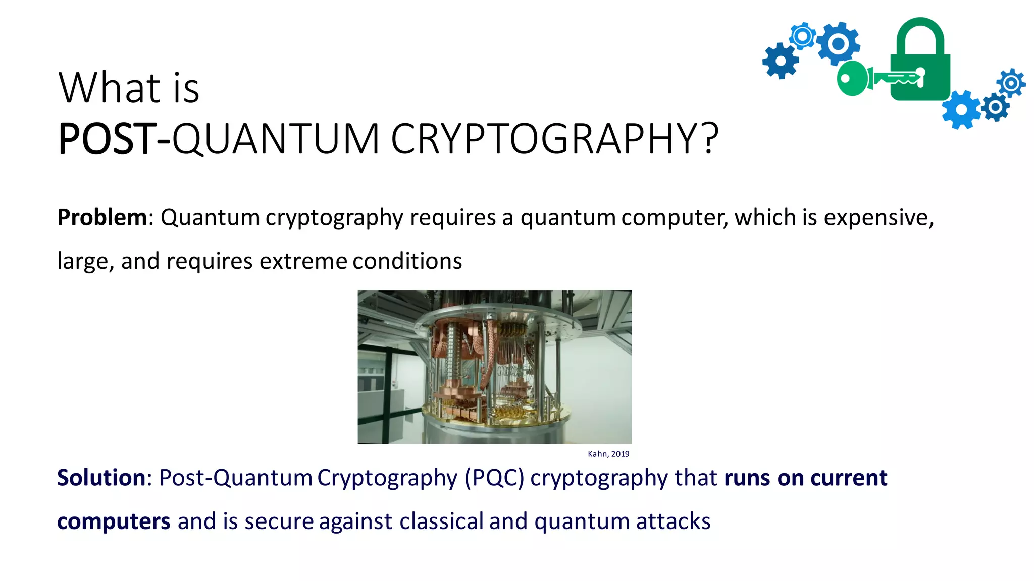 Emily Stamm - Post-Quantum Cryptography | PDF