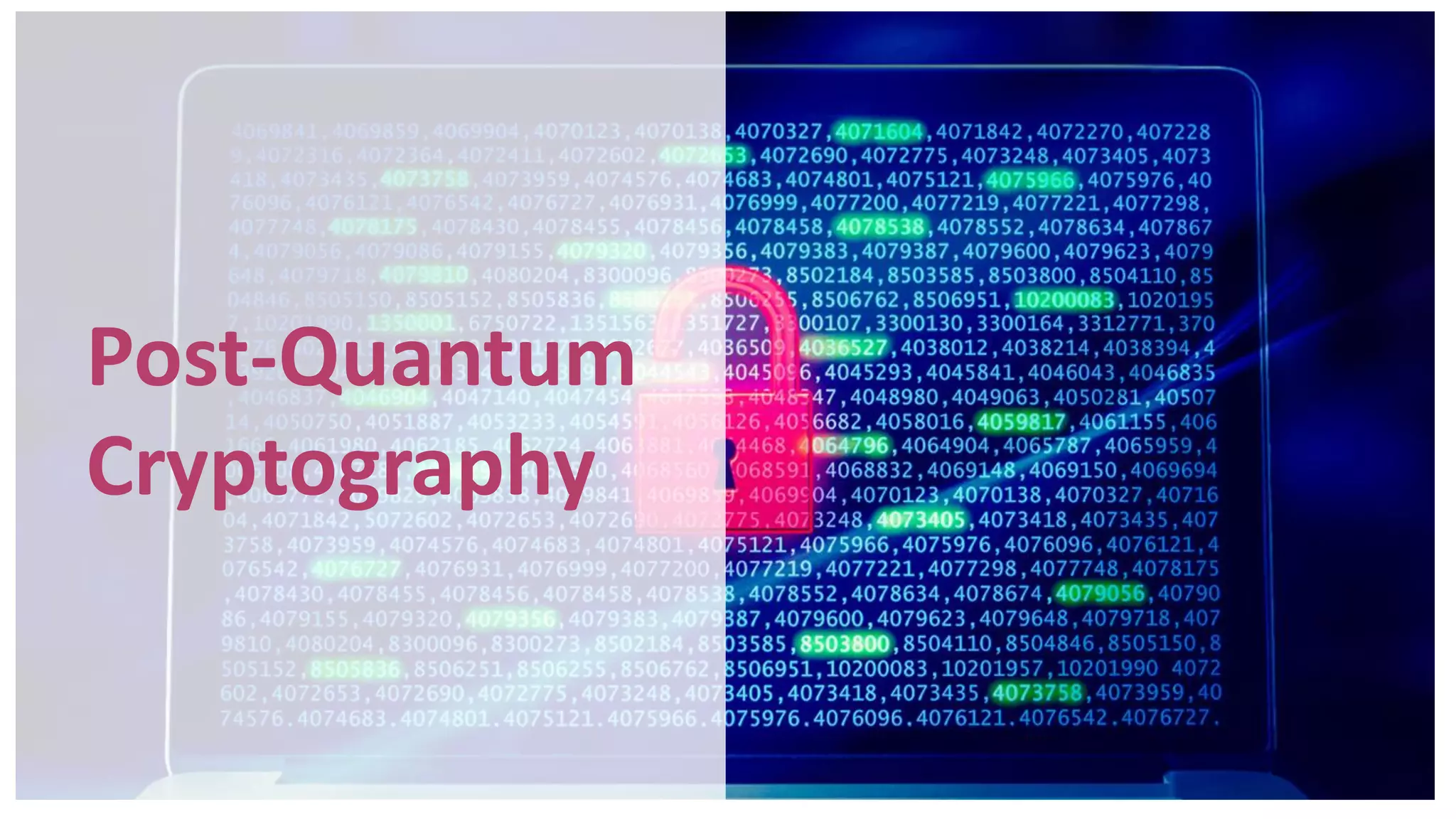 Emily Stamm - Post-Quantum Cryptography | PDF