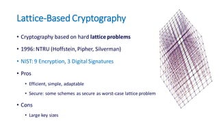 Emily Stamm - Post-Quantum Cryptography | PDF