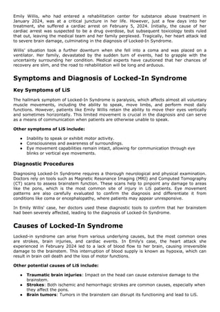Emily Willis Journey with Locked-In Syndrome_ Medical Insights ...