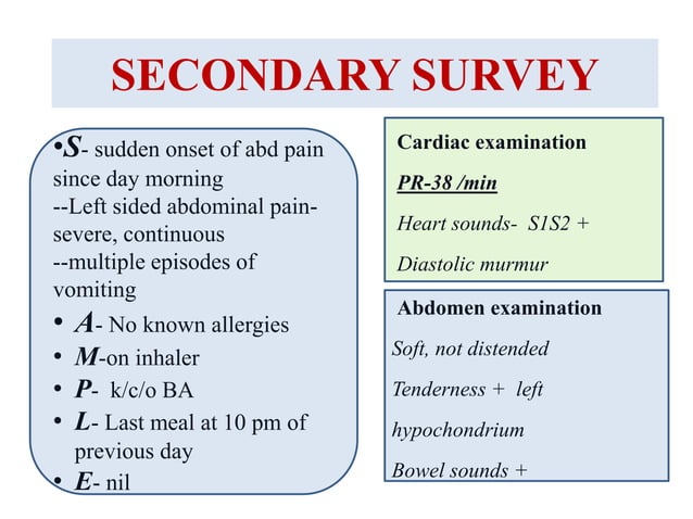 splenic infarct | PPT