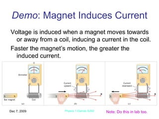 ELECTROMAGNETIC INDUCTION | PPT
