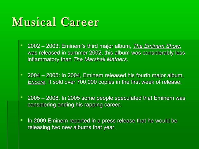 Eminem | PPT