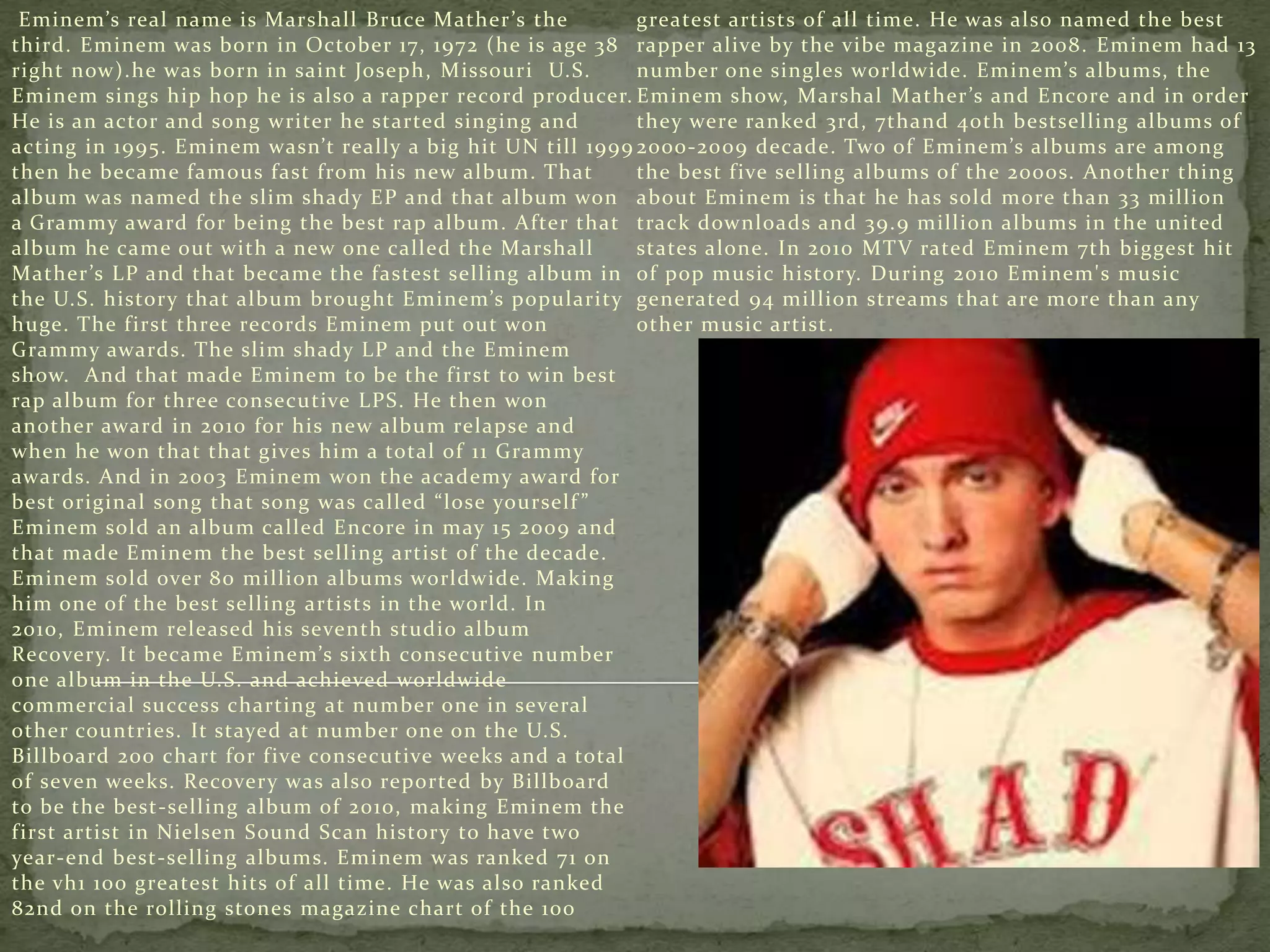 Eminem | PPTX