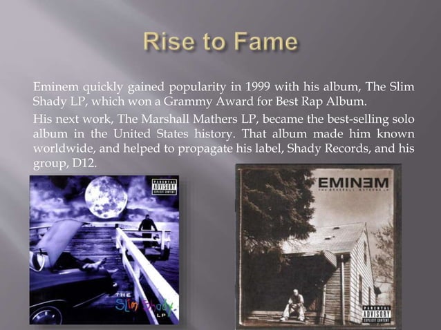 Eminem Biography | PPTX