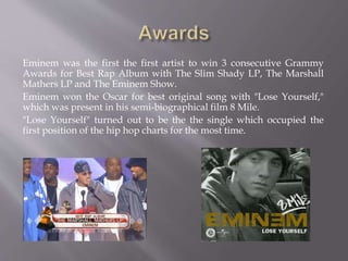 Eminem Biography | PPTX