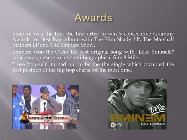 Eminem Biography | PPTX