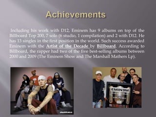 Eminem Biography | PPTX